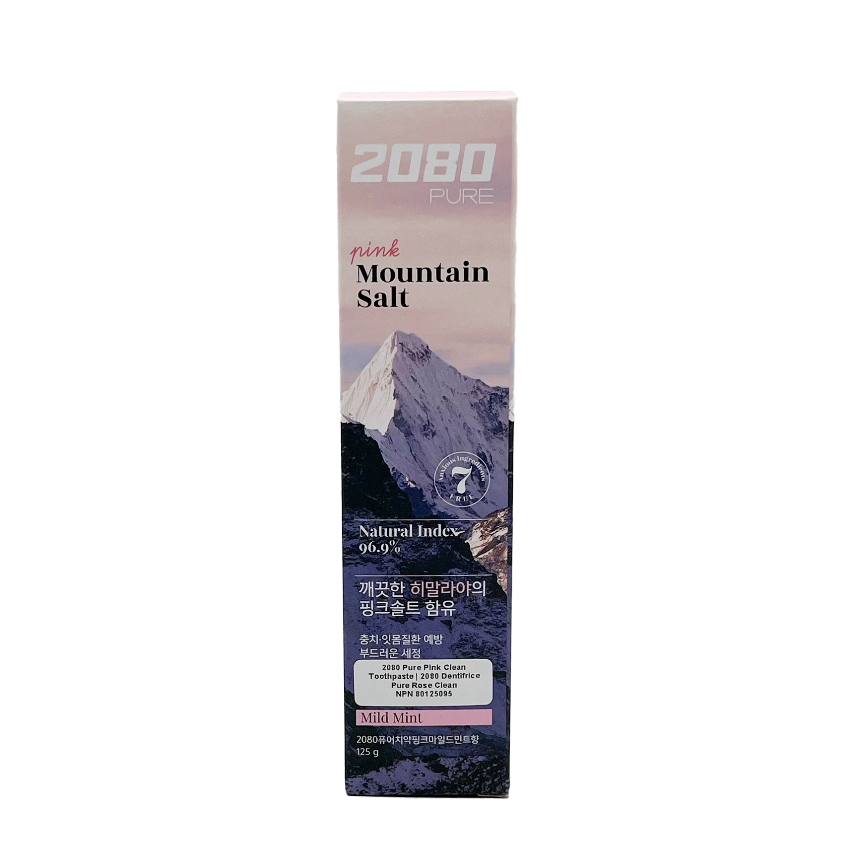 AEKYUNG 2080 Mountain Salt Toothpaste Pure 125g