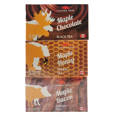 Canada True Maple Tea Set-3X10 Tea Bags