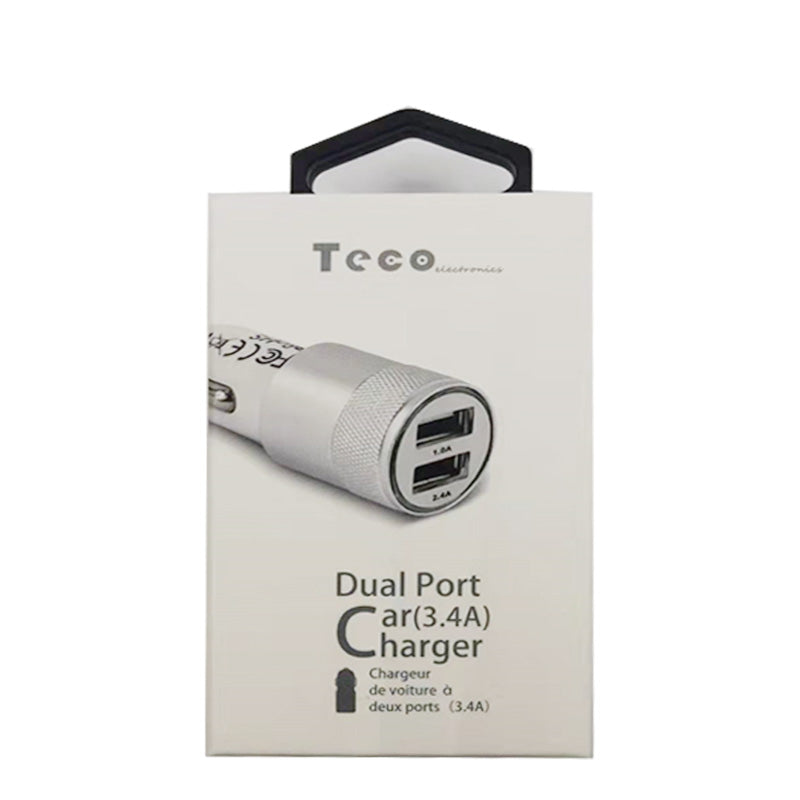 Teco Dual Port Car(3.4A) Charger